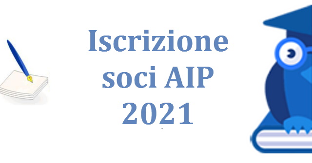 Buone nuove sulla campagna iscrizioni AIP 2021